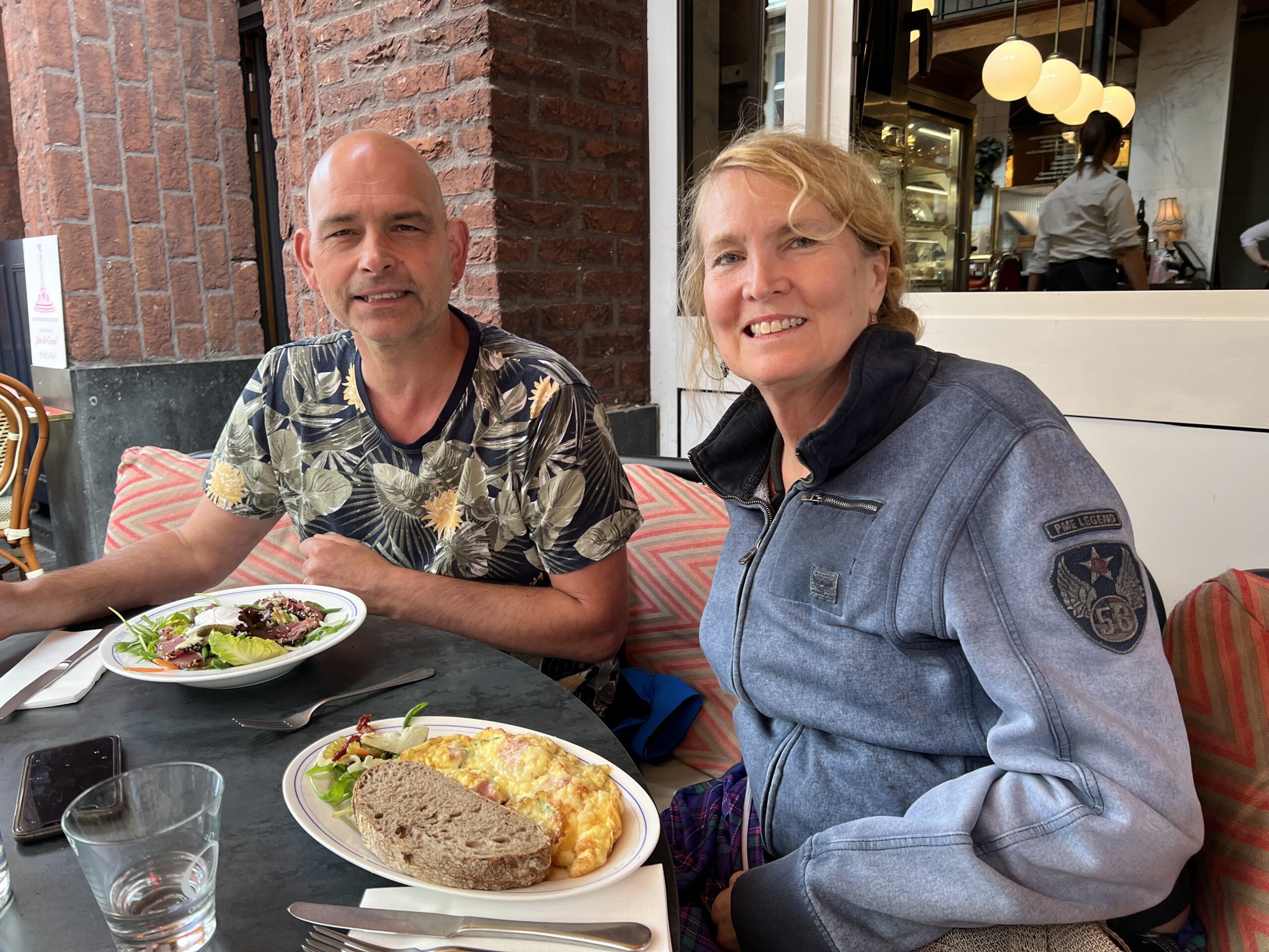 Gezellige samenkomst familie Matthee uit de VS/Meeting family Matthee ...